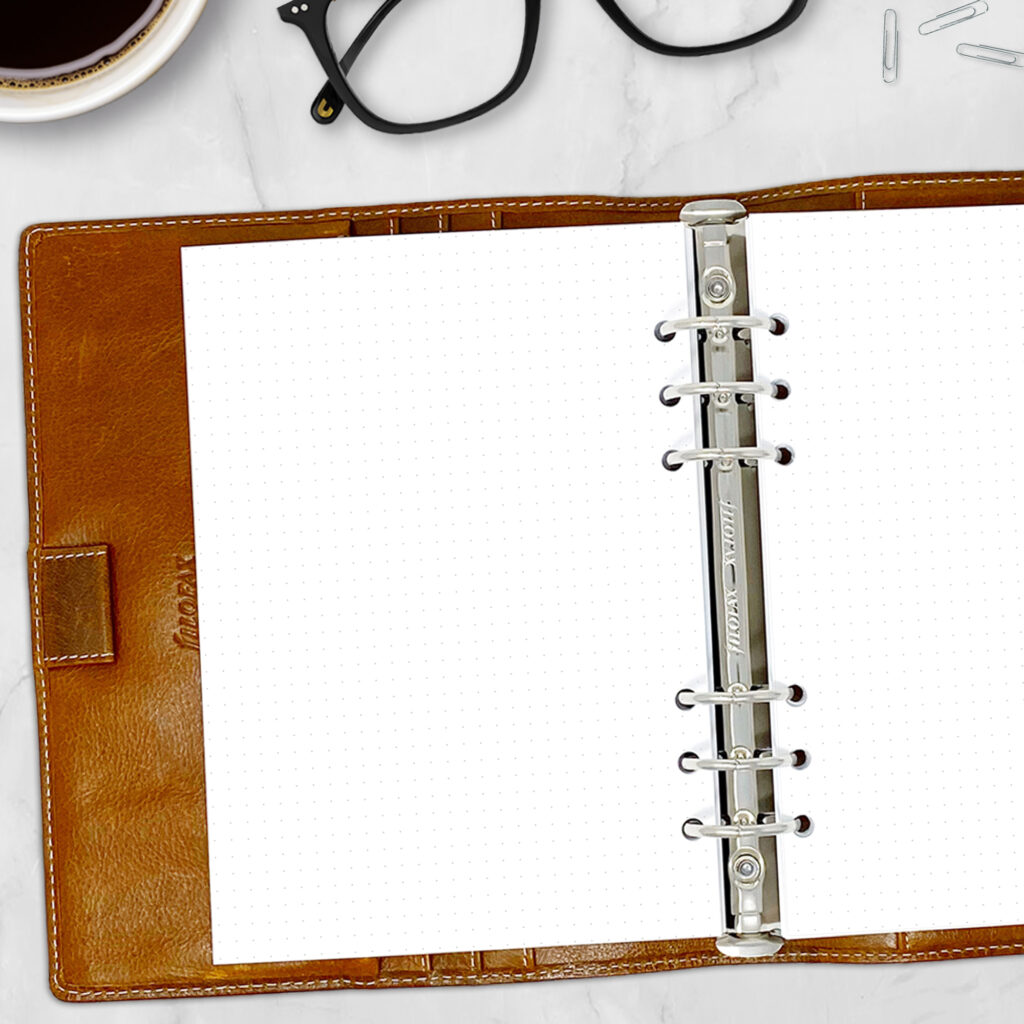 Dot Grid Planner Insert – Bullet Journal Refill Pages | CityGirl Planners