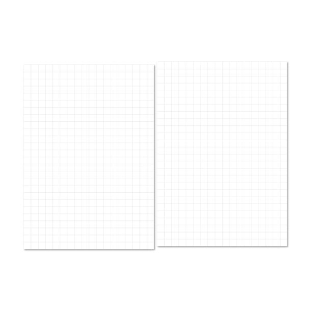 Graph Paper Planner Insert – Grid Layout Refill Pages for Planners ...